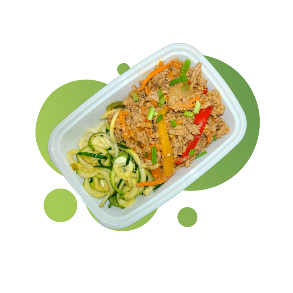 Low Carb Thai Turkey Stir Fry W8 Austin Meal Prep